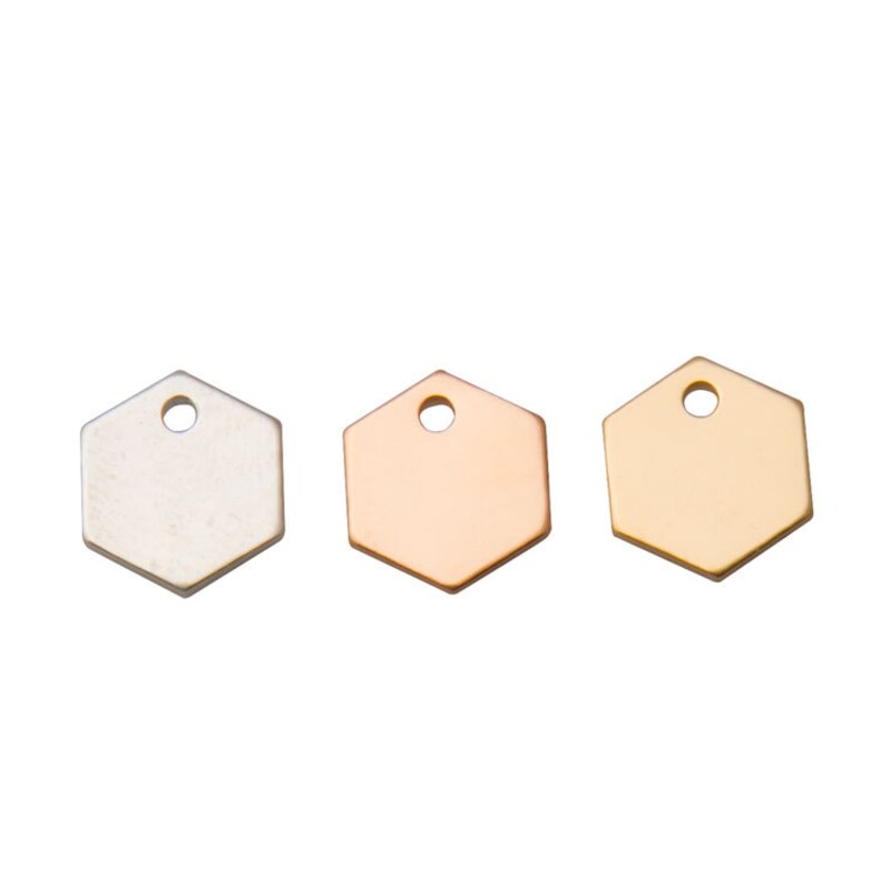 Hexagon Stamp - Etsy