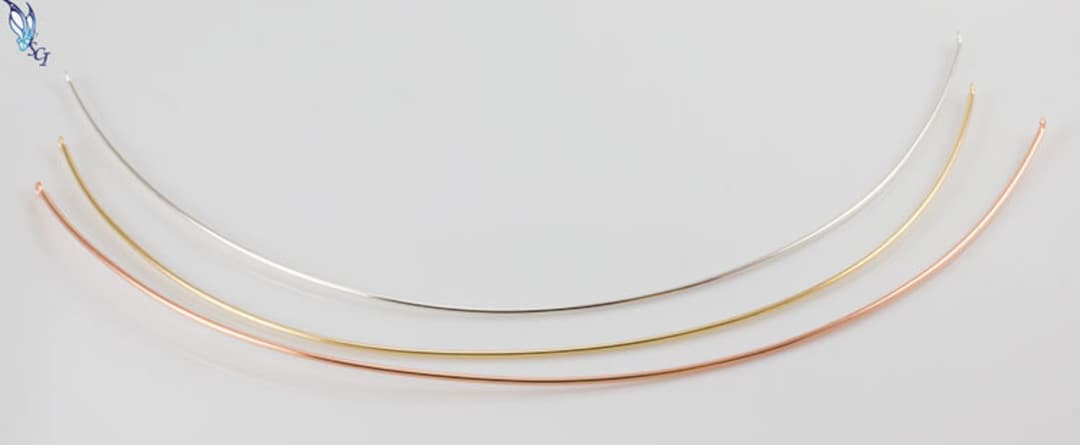 1mm Round Wire Connector, Sterling Silver, Gold Filled,link Connector ...