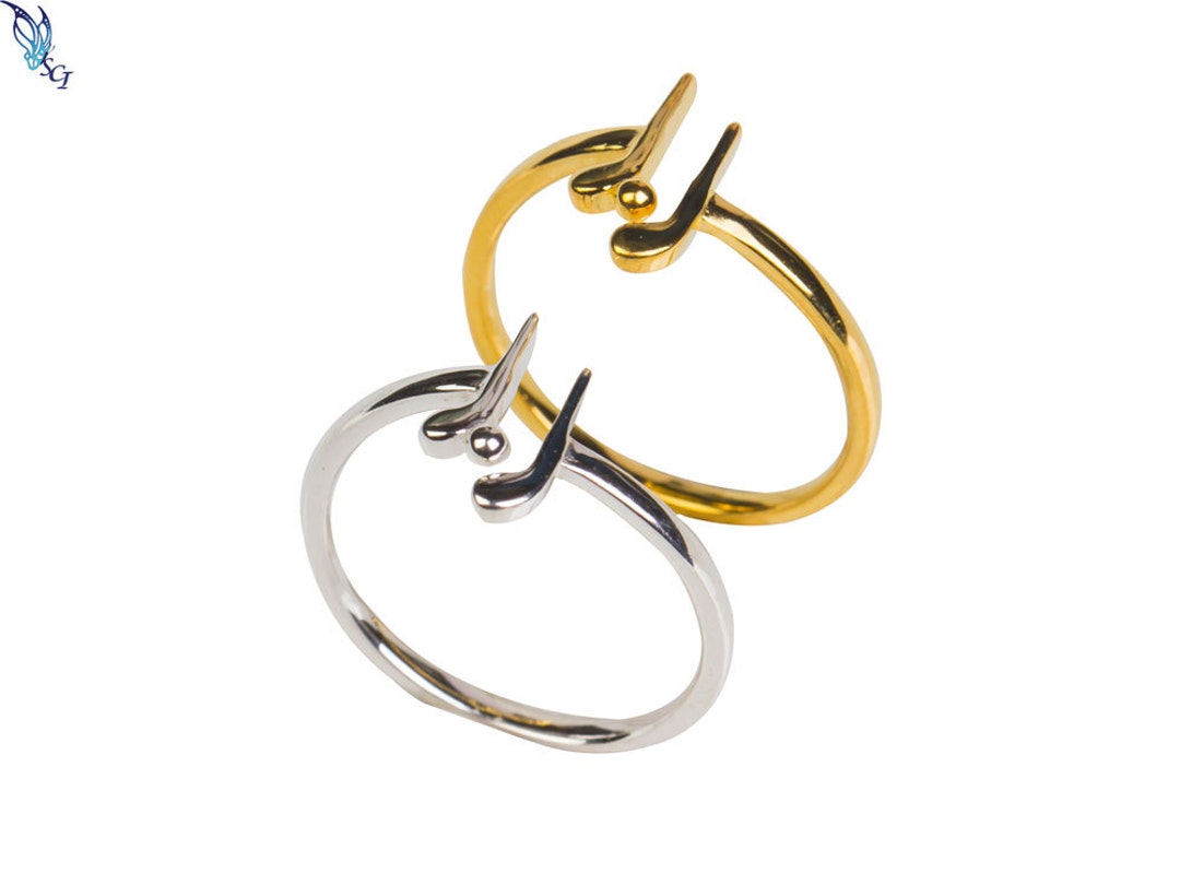 Golf Club With Ball Adjustable Ring, Golf Ring, Golf Lover Gift, Golf ...