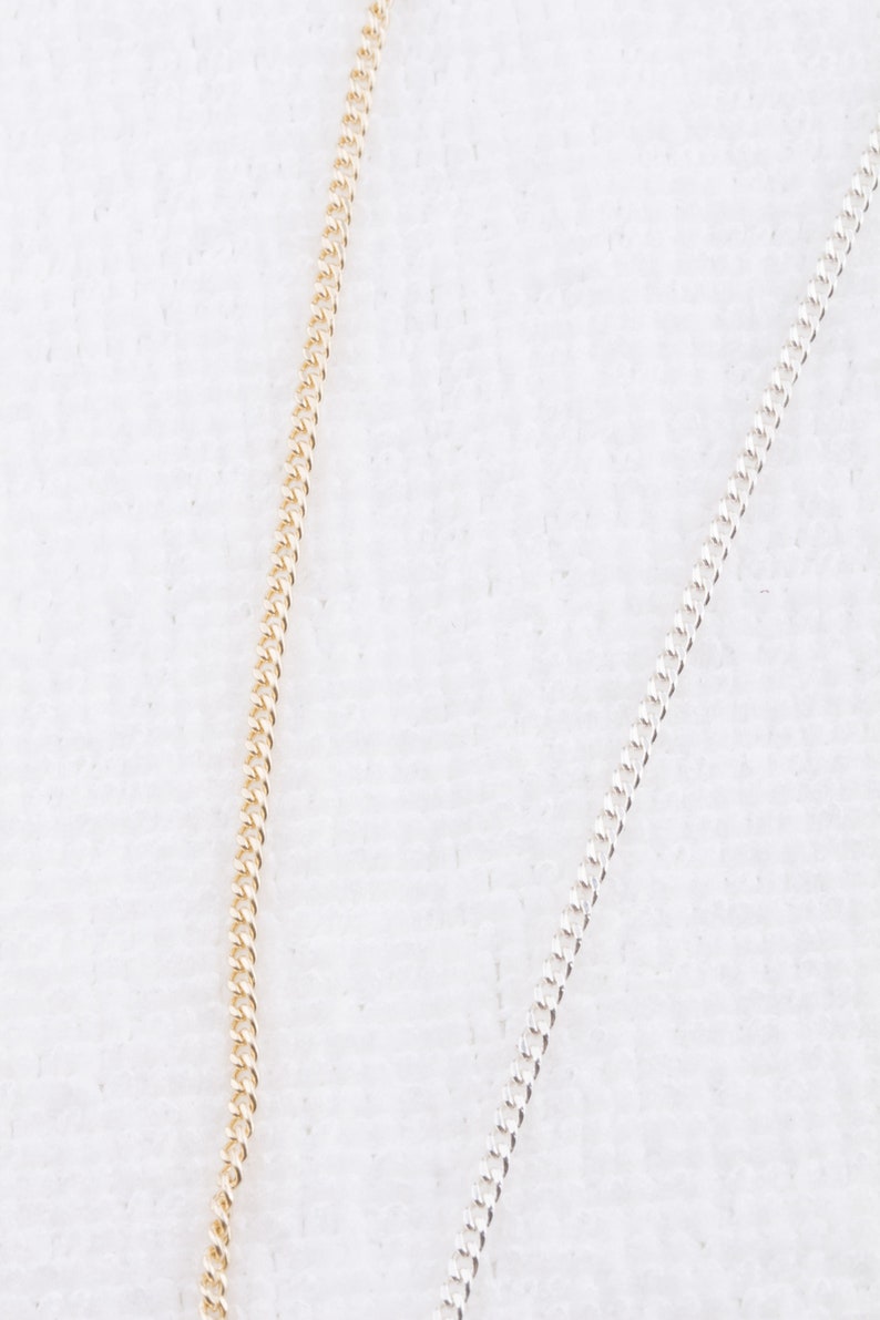 5ft-2.5m X1.2mm Curb Chain High Quality Chains in Sterling - Etsy