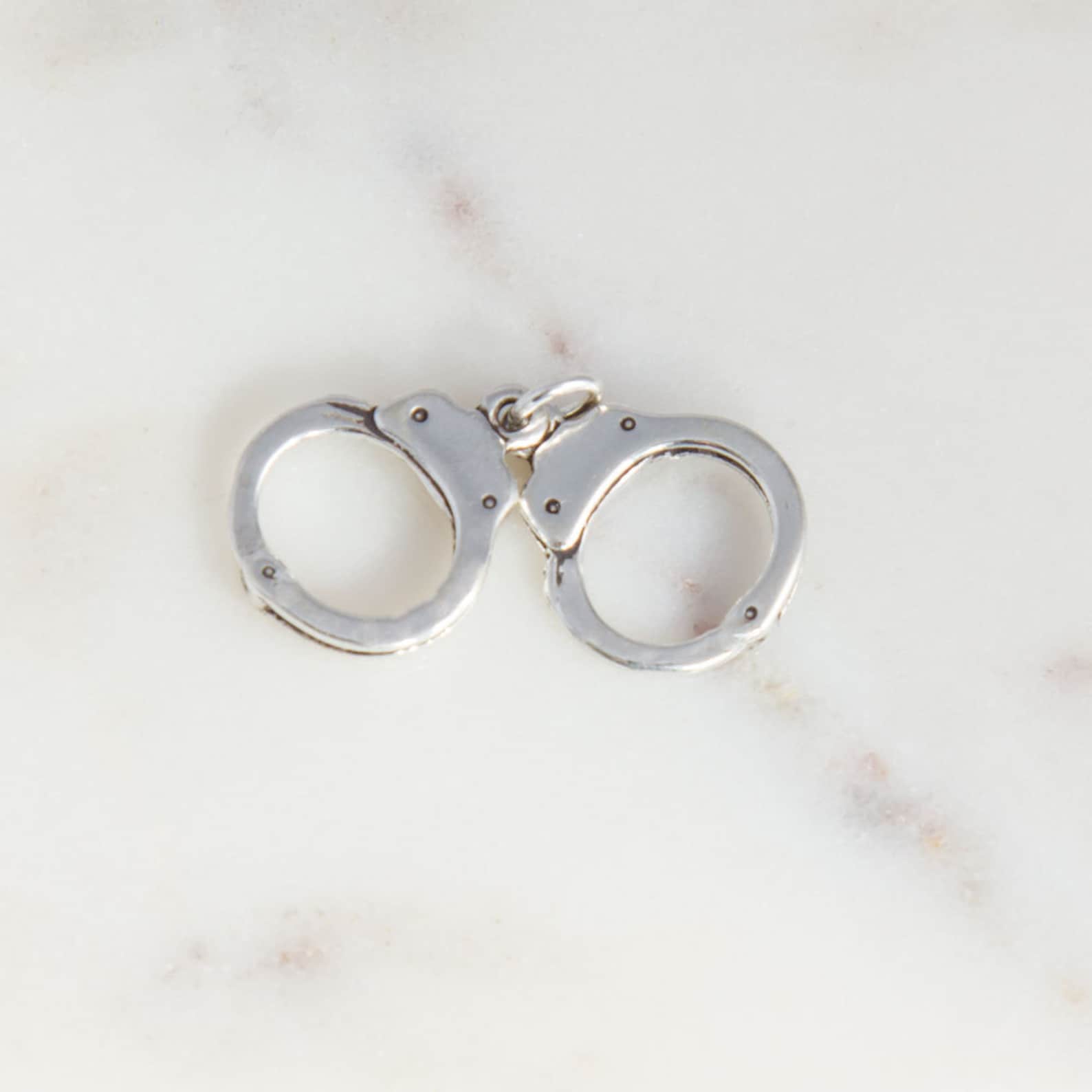 2pairs-small Handcuffs in Sterling Silver Gold Plated or Rose - Etsy
