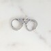 2pairs-small Handcuffs in Sterling Silver or Large Handcuffs - Etsy