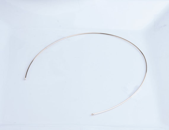 14K Gold Filled Wire Finding Gold Filled Wire Neck Ring | Etsy