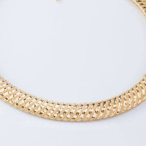 Gold Plated Over Sterling Silver Metal Mesh Long Cord Necklace, Jewelry ...