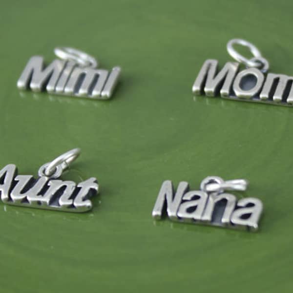 Pandora Mimi Sterling Silver Charm - Etsy