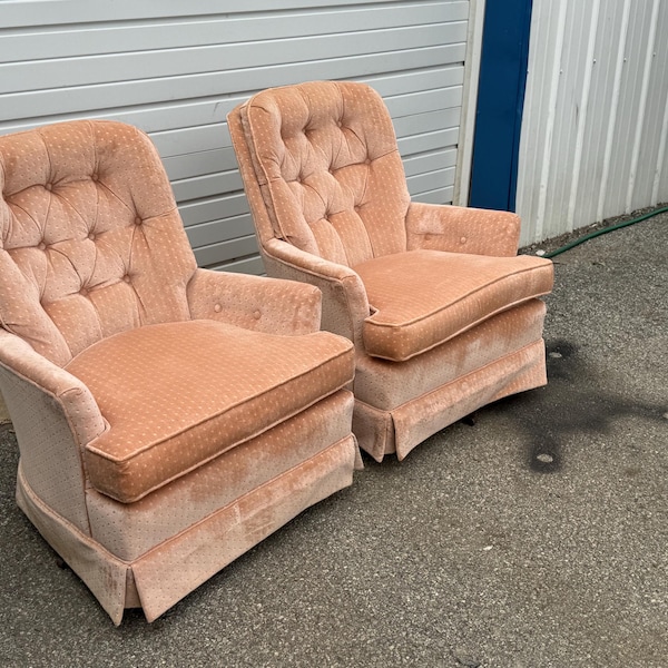 Mcm Swivel Chair - Etsy