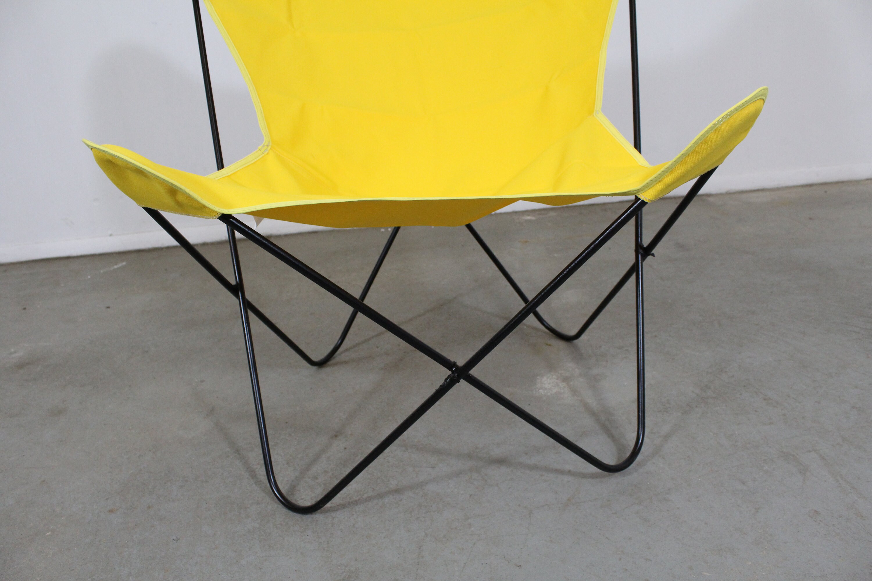 Mid-century Modern Welded Iron Butterfly Chair Danish Modern - Etsy