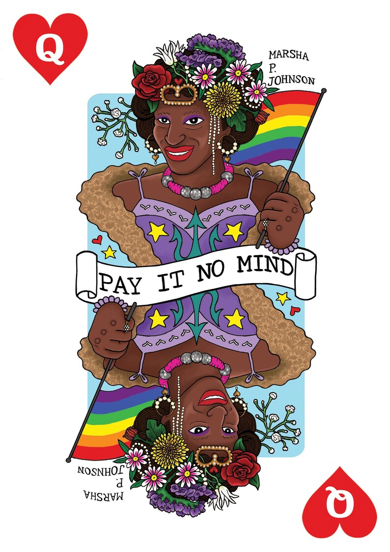 Marsha Pay It No Mind Johnson Queen Of Etsy
