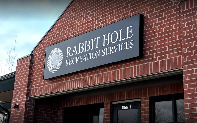 3x5 Outdoor Lighted Box Sign LED Illuminated Store Front - Etsy