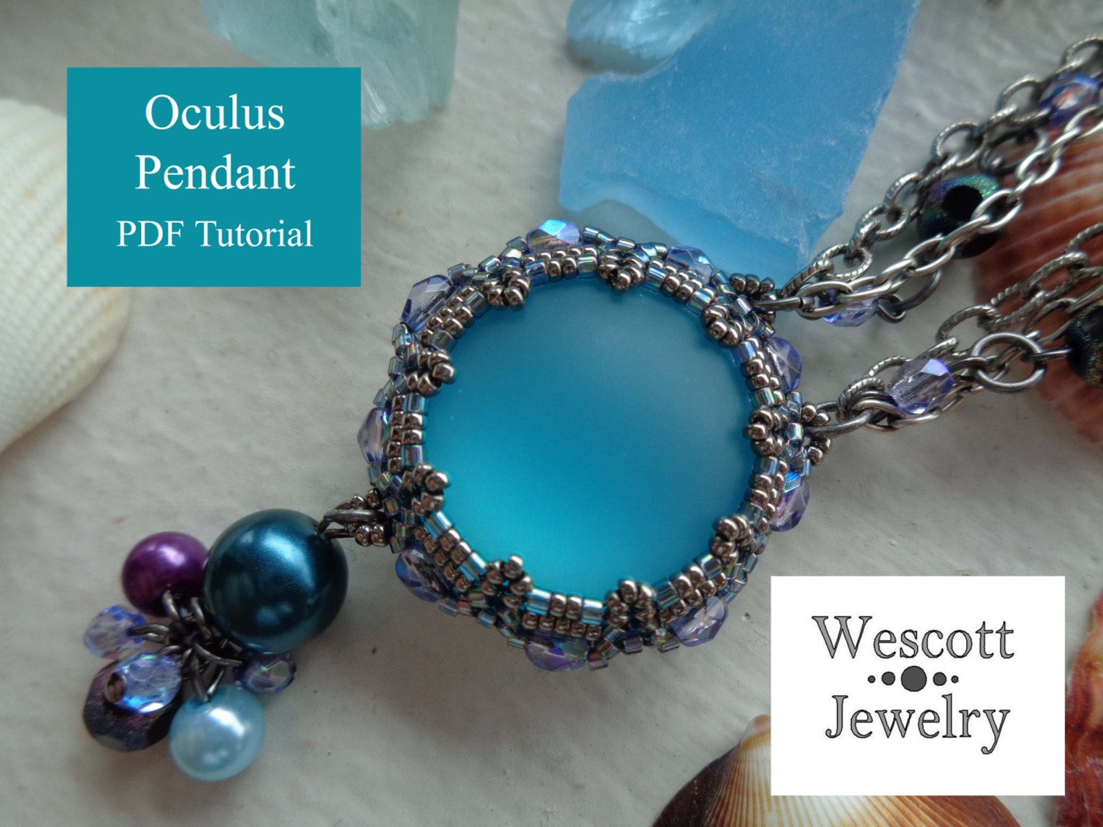 Beadweaving Pattern for Oculus Reversible Pendant With - Etsy