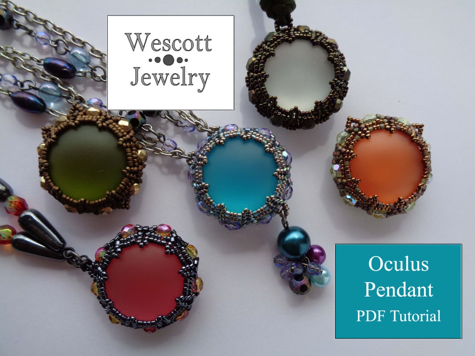 Beadweaving Pattern for Oculus Reversible Pendant With - Etsy