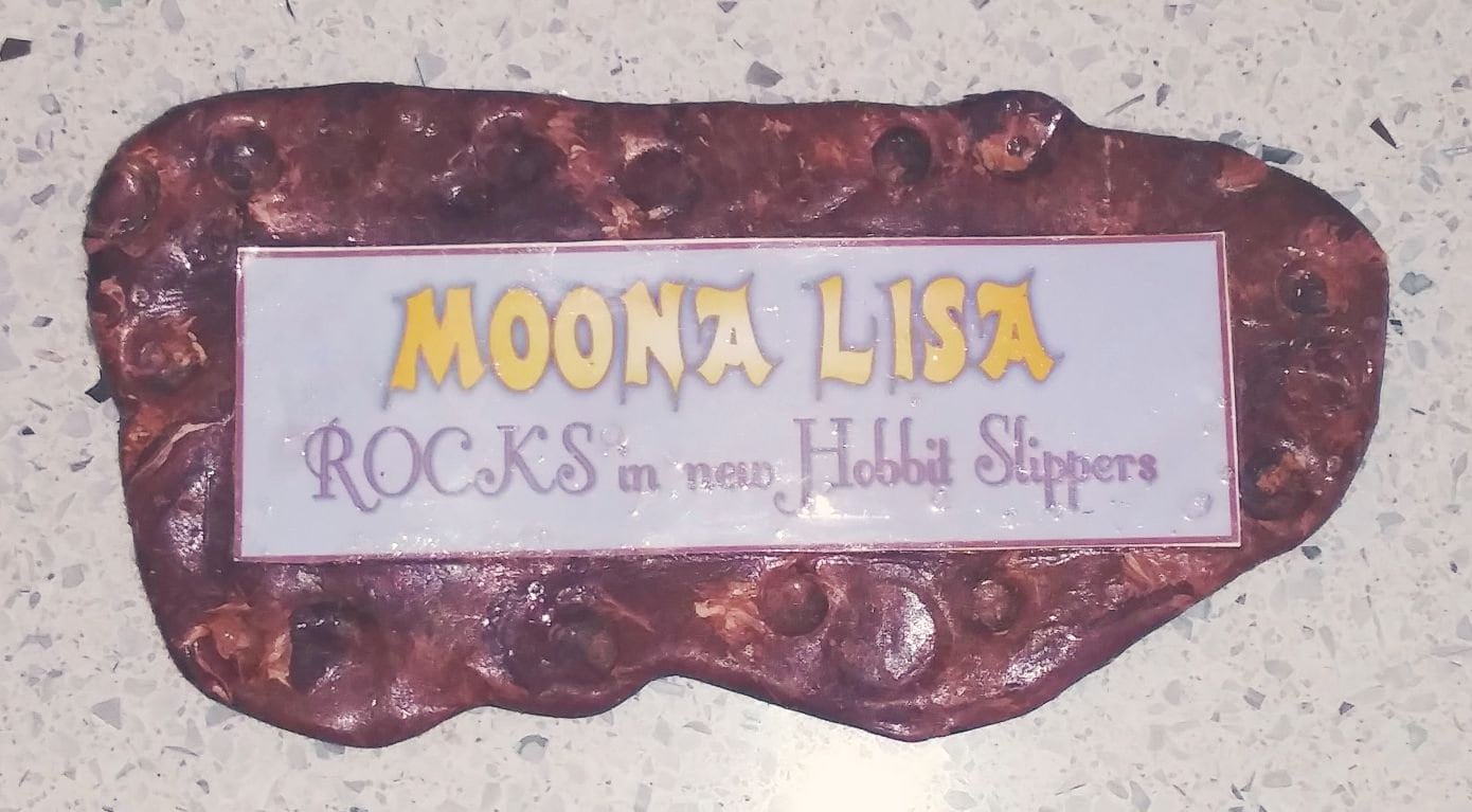 Moona Lisa Rocks original sculpture By GWimby | Etsy