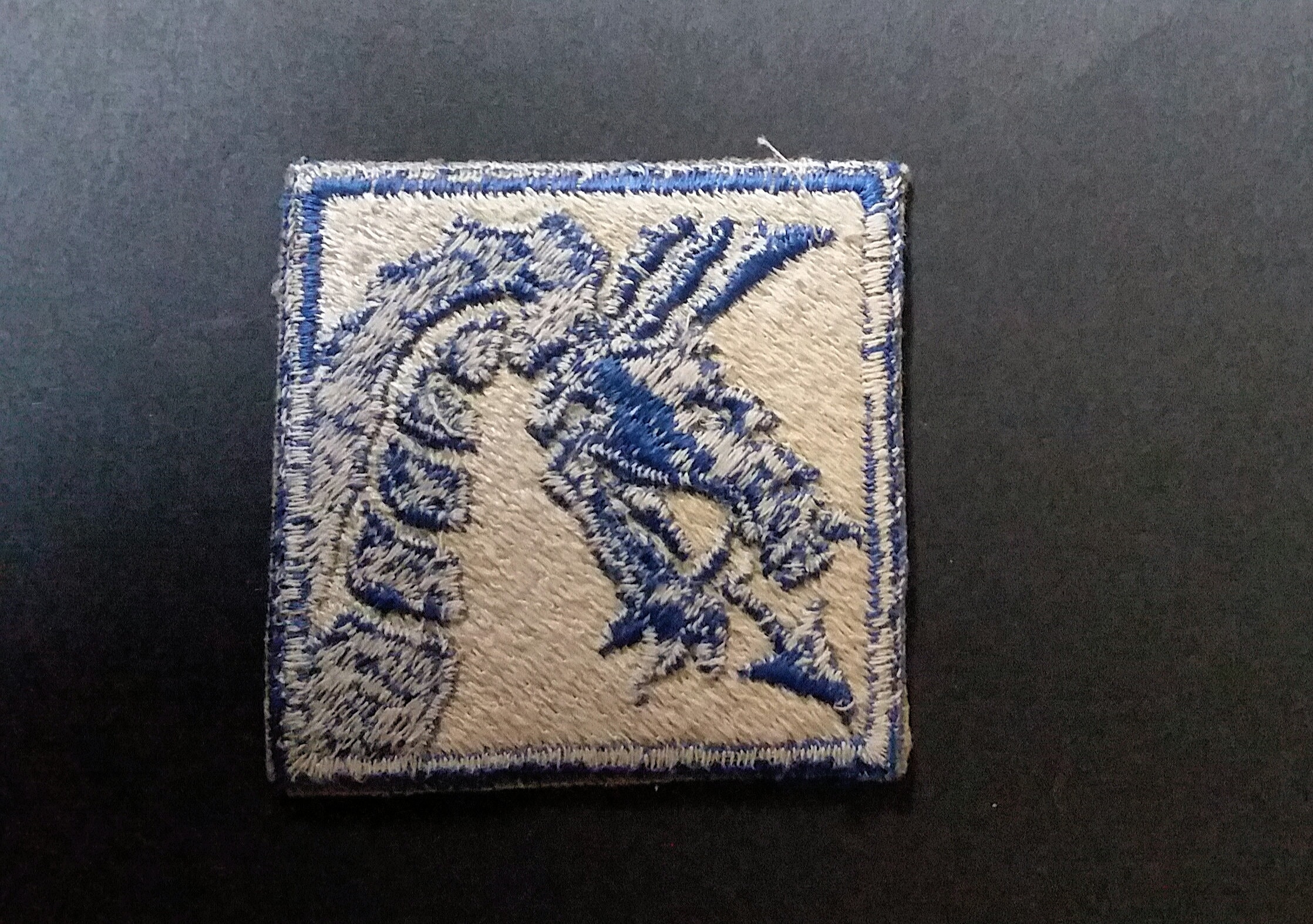 Vintage WWII US Army 18th Airborne Corps Dragon Insignia Embroidered ...