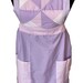 Amish Apron Handmade Adult Apron in Lilac and Lavender With - Etsy