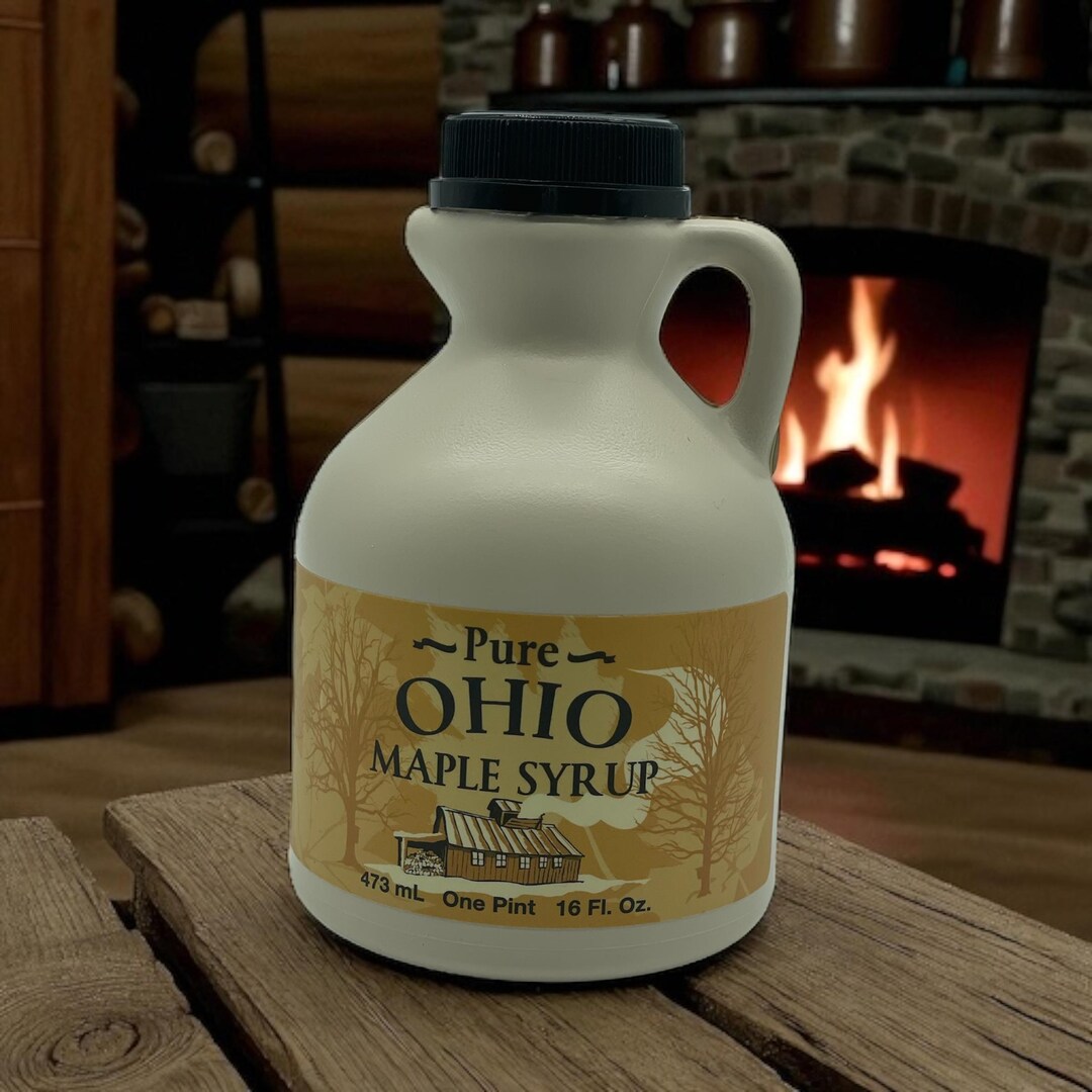 Pure Ohio Maple Syrup Hand Drawn and Gathered No Additives or ...