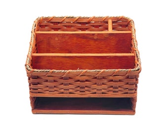 Woven Letter Basket - Etsy