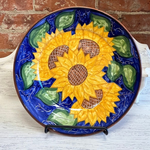 Sunflower Plate - Etsy