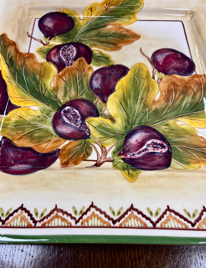 Figs figo Large Square Serving Platter - Etsy
