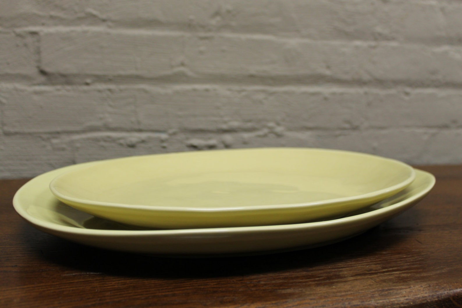 Ceramic Medium Oval Platter in Provence Crème / Portuguese Dinnerware ...