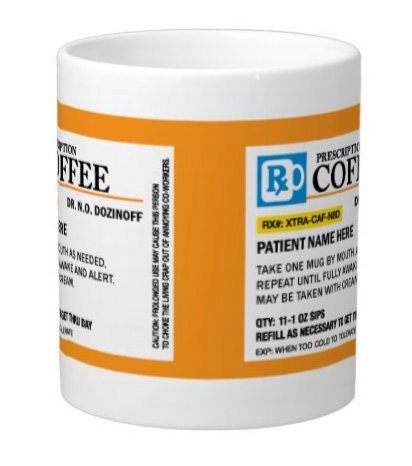 Personalized Prescription Coffee Mug - Etsy