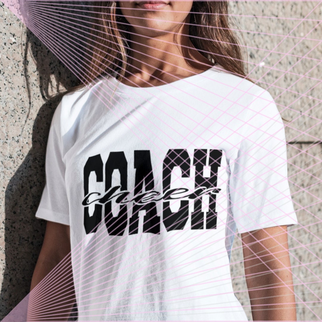 Cheer Coach Shirt Design , Svg Png Cut File Sublimation Digital ...