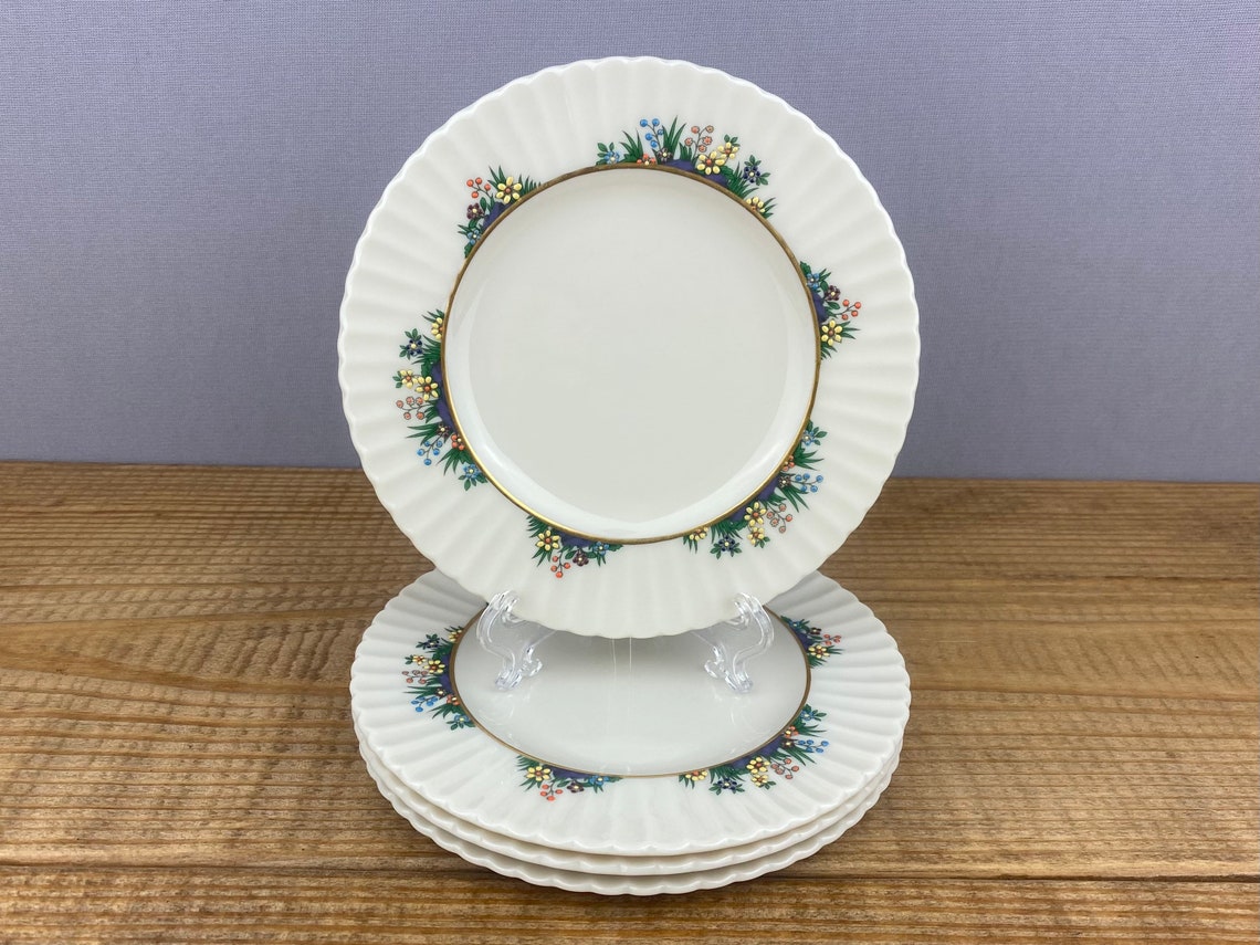 4 Lenox Rutledge Hand Painted Bread and Butter Plates - Etsy