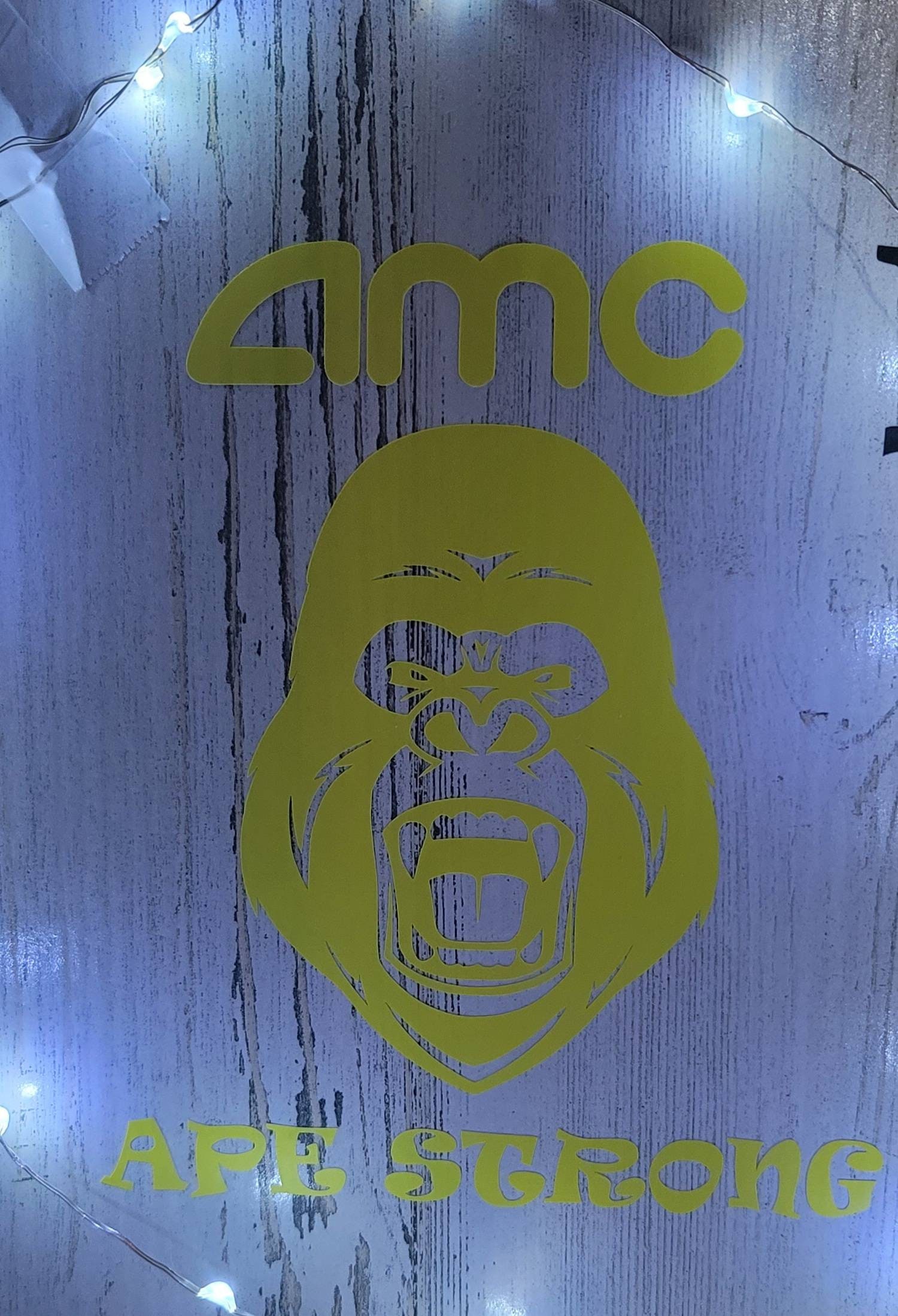 Amc Ape Strong Vinyl Decal - Etsy