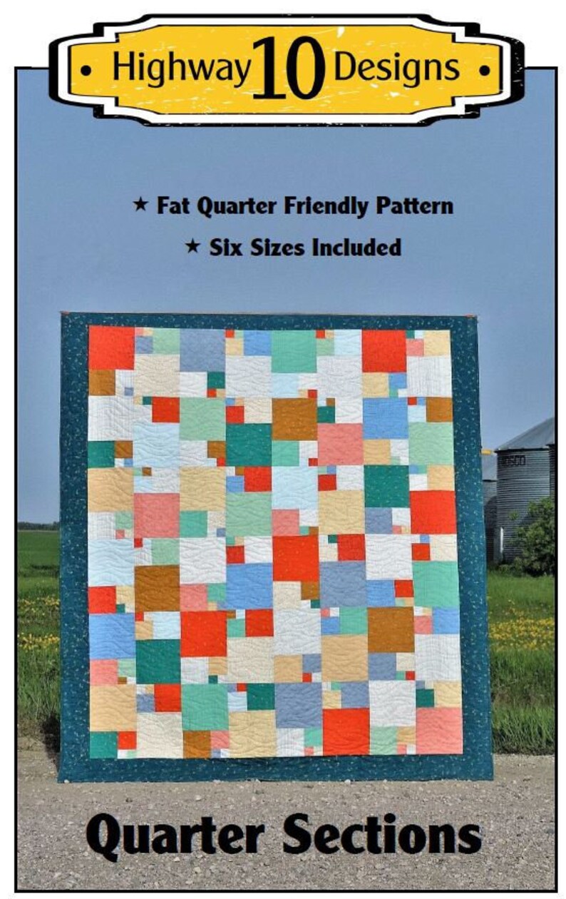 Quarter Sections - Paper Quilt Pattern - Etsy