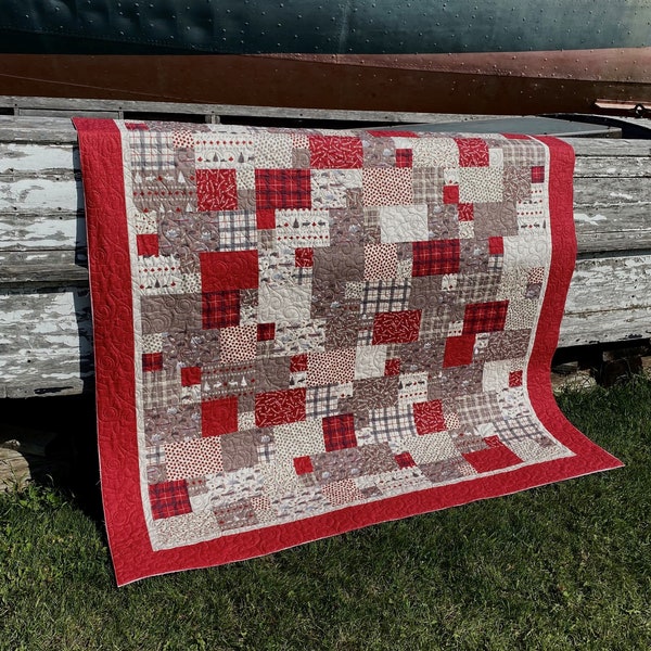 Fat Quarter Quilt Pattern - Etsy
