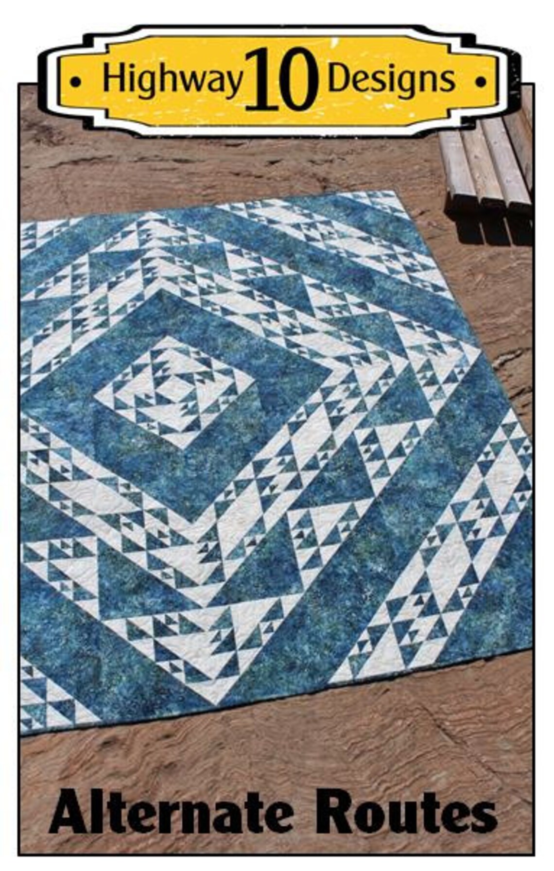 Alternate Routes PDF Quilt Pattern - Etsy