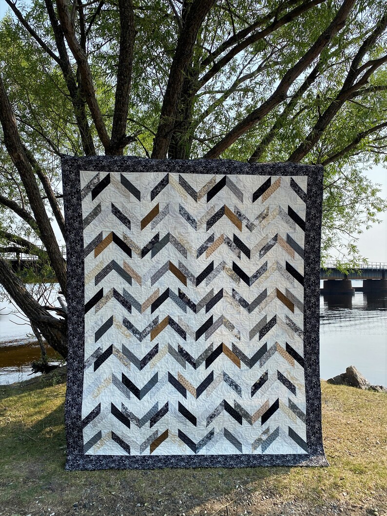 Washboard Road Paper Quilt Pattern | Etsy Canada