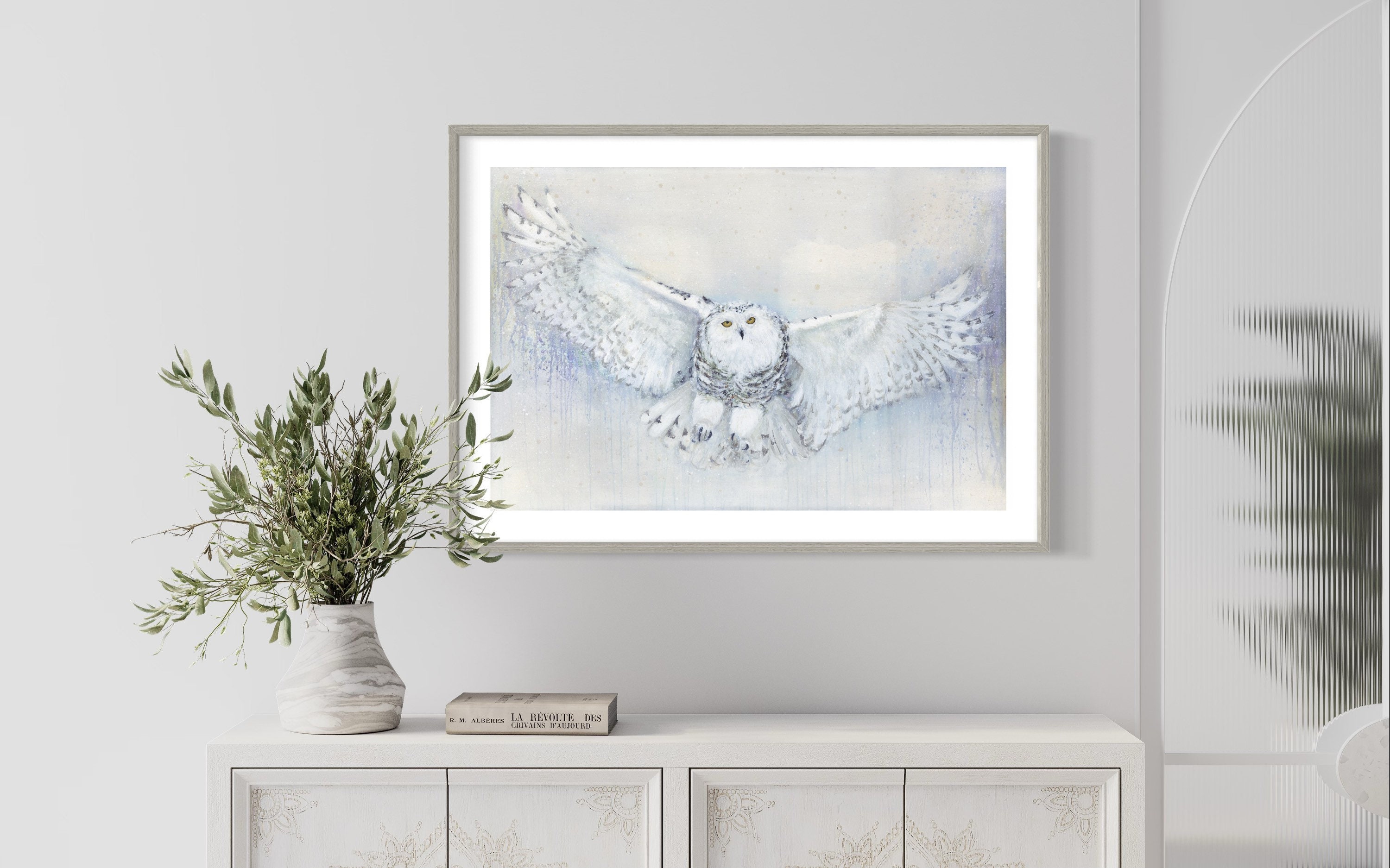 Snowy Owl - Etsy