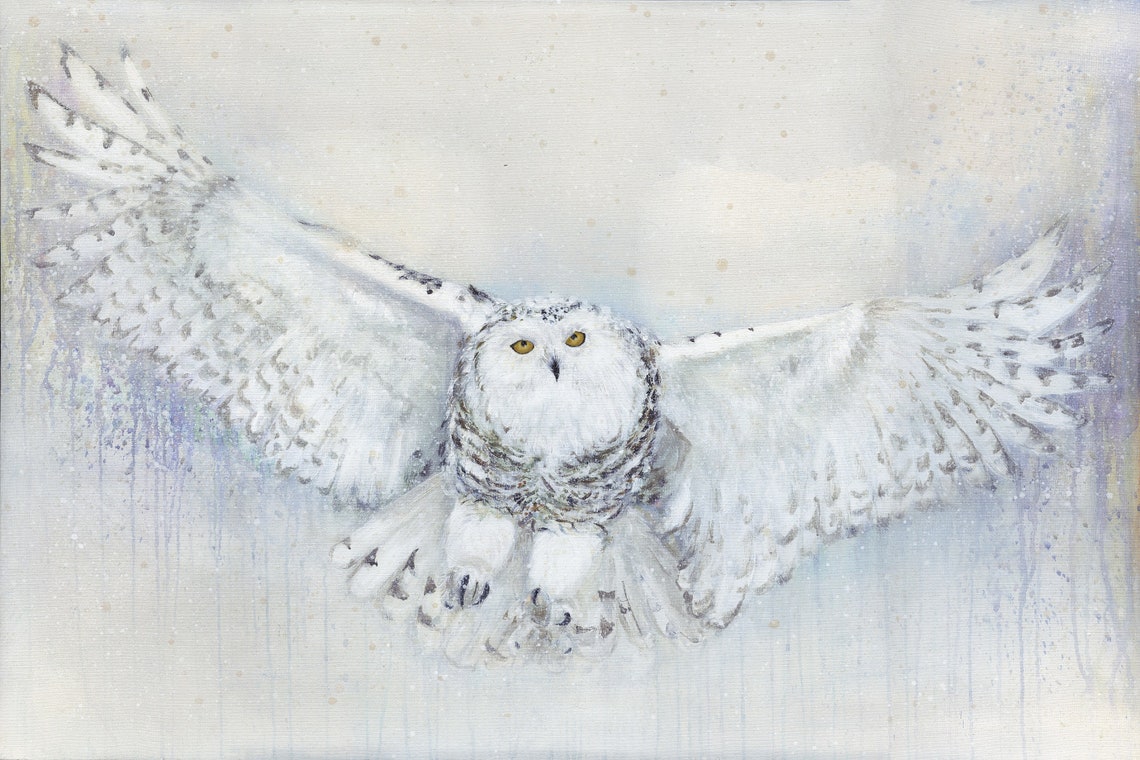 Snowy Owl - Etsy