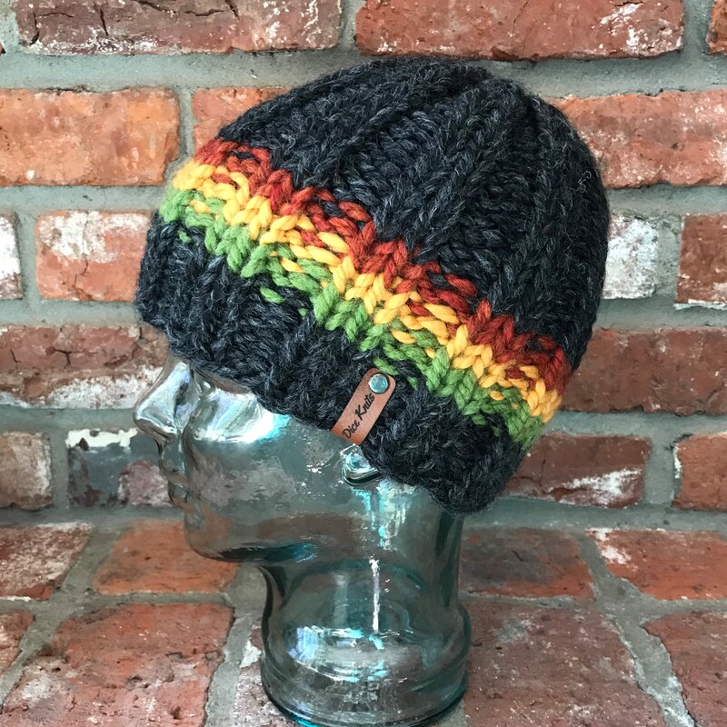 Rasta Beanie - Etsy