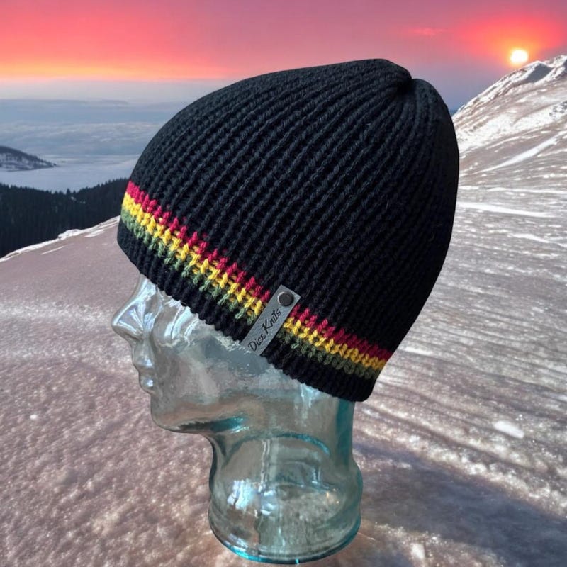 Rasta Beanie - Etsy