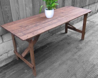 Rustic dining table | Etsy