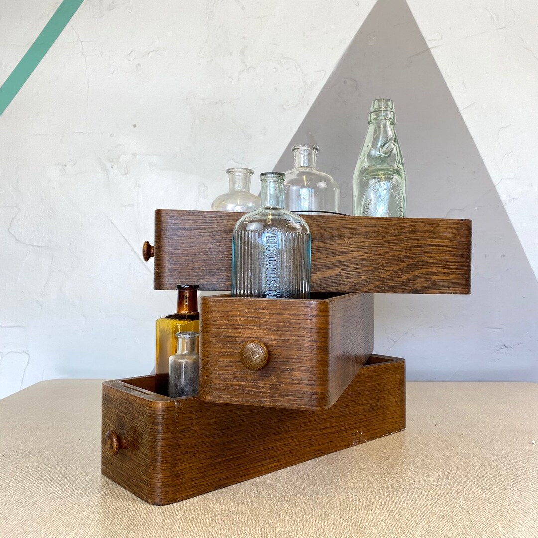 Vintage Storage Box Drawer Singer Wooden Shelf Rack - Etsy UK