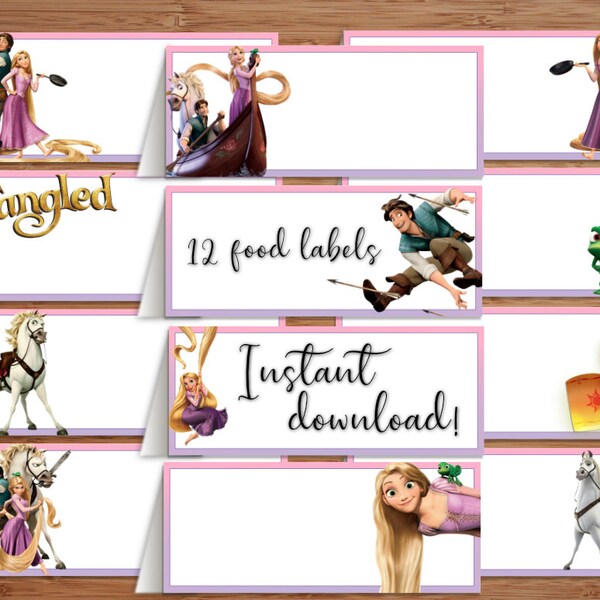 Rapunzel Party Favor - Etsy