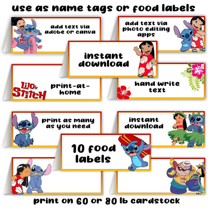 Stitch Labels Sticker - Etsy