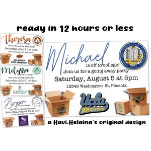 College Send Off - Etsy