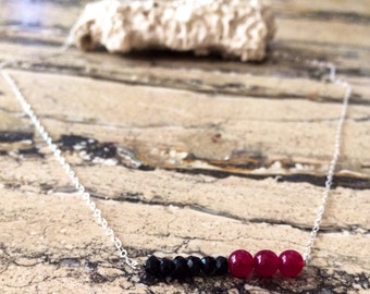 Ruby red and black | Etsy