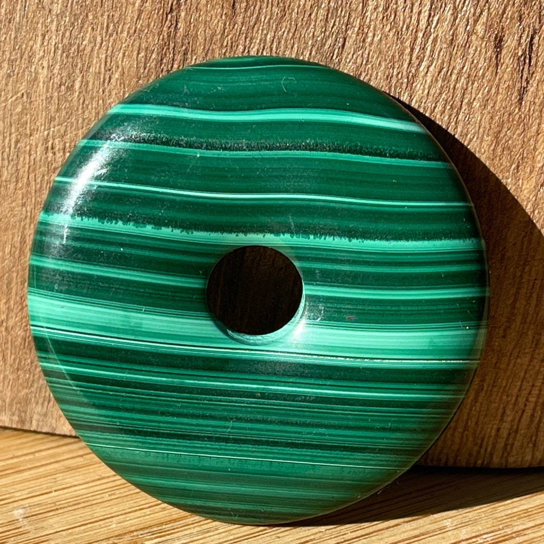 Malachite Donut | Malachite Carving | Crystal Donuts | Crystal Sphere ...