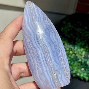 Blue Lace Agate Big Flame High Quality Collector’s Agate, AAA HQ ...