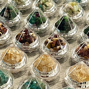 Crystal Party Favors | Tumbled Stones Gift Bags | Birthday-wedding ...