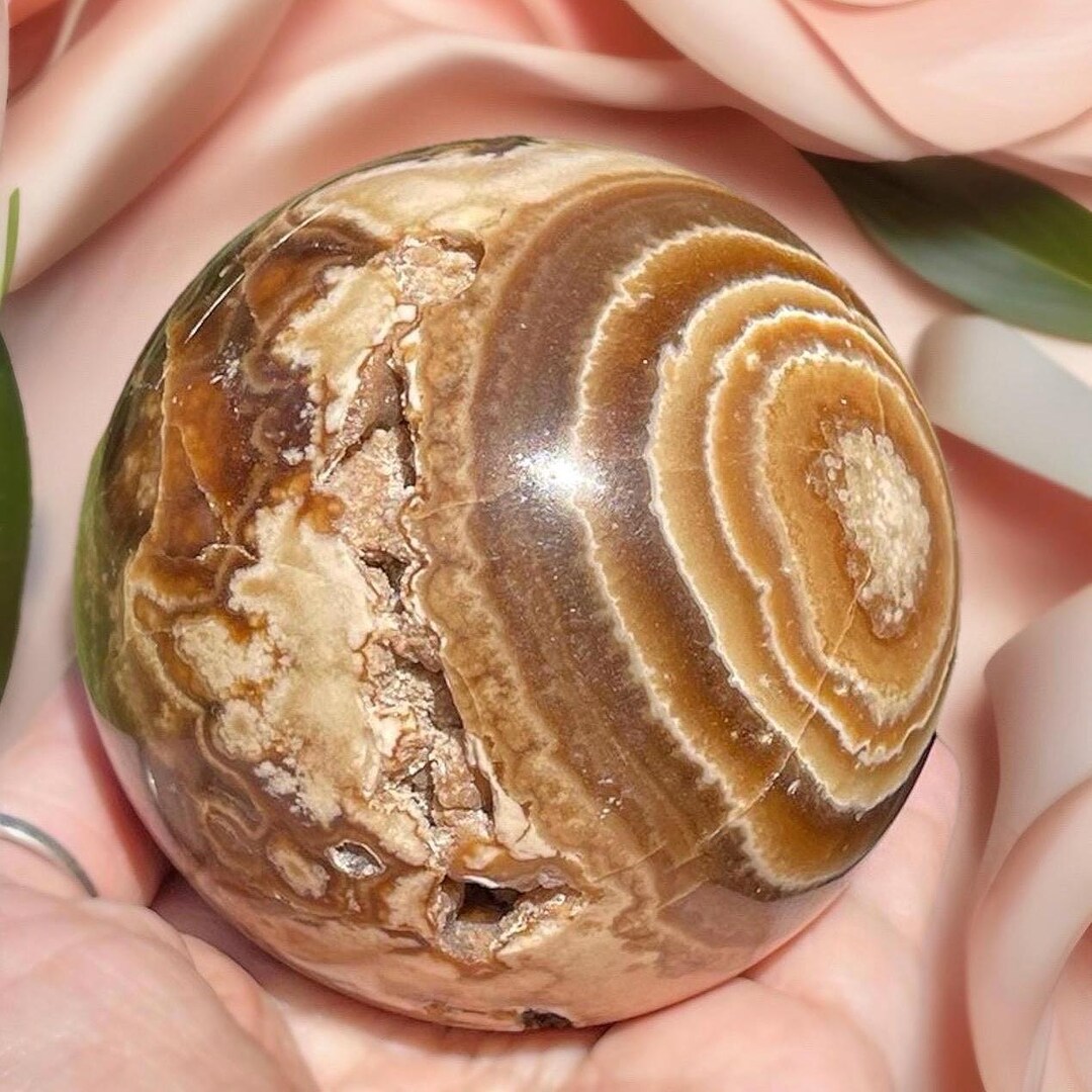 Chocolate Calcite Premium Statement Sphere - #65 - Etsy