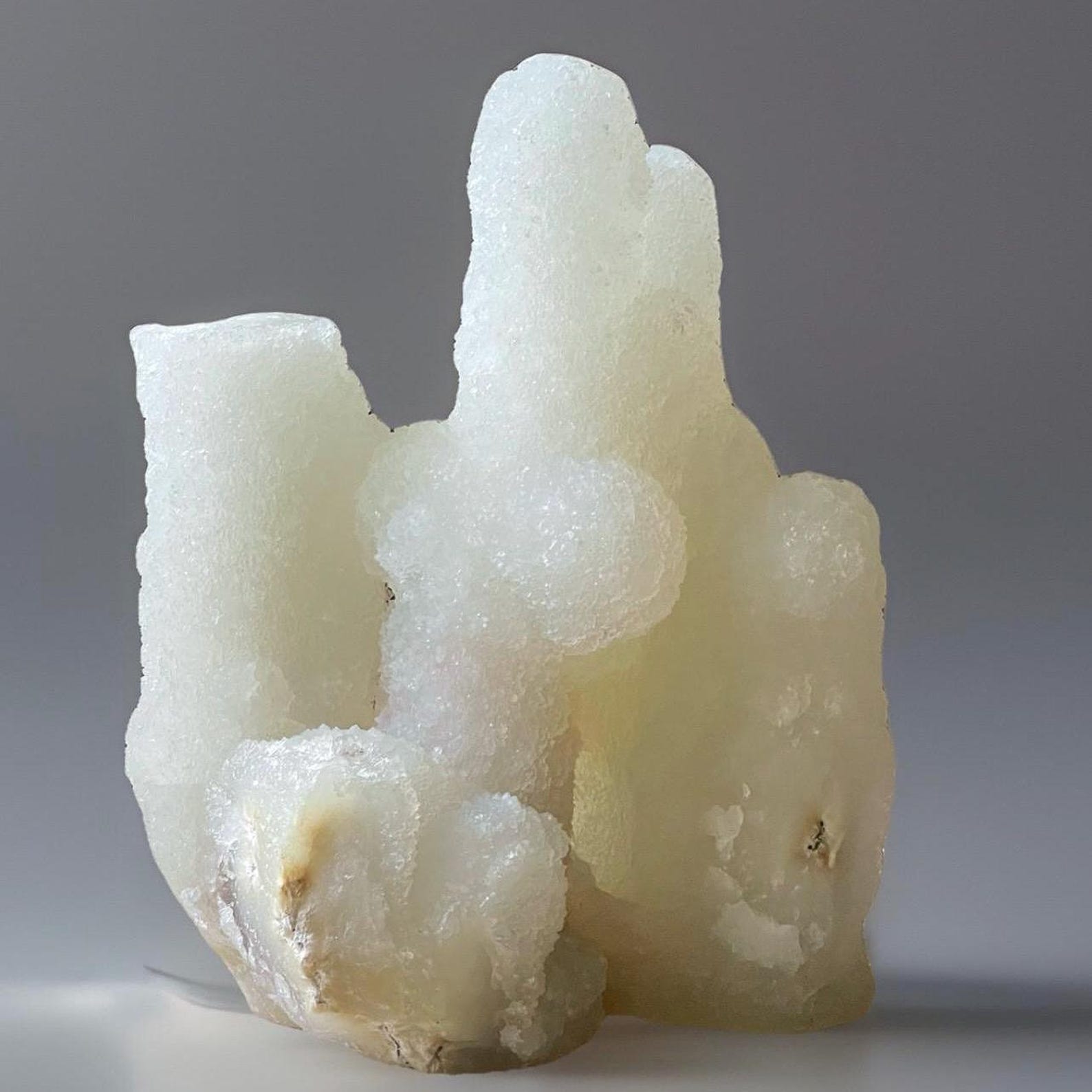 Chalcedony Large Sparkling Stalactite Statement Piece • Fairy Quartz ...
