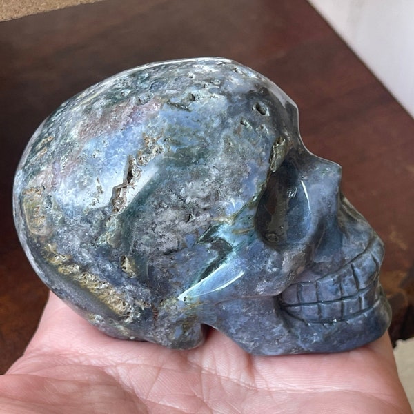 Jasper Skull - Etsy