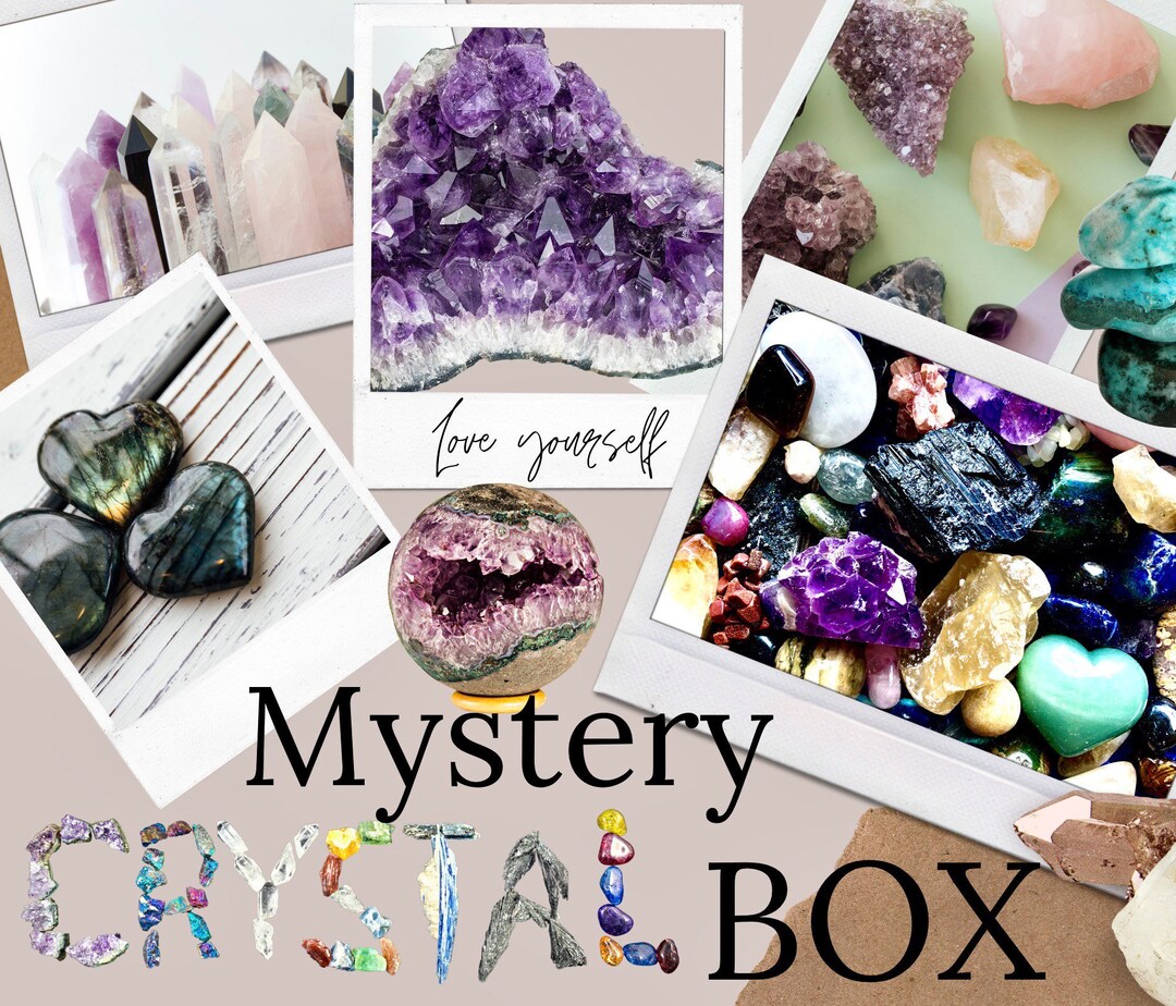 Mystery Crystal Box With AAA Grade Crystals - Etsy