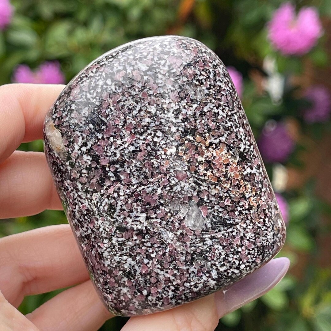 Spinel in Matrix Freeform • Ruby Spinel Natural Polished Stone • Rare ...