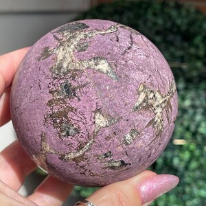 Purpurite Heterosite XXL Sphere From Namibia, Manganipurpurite, Na ...